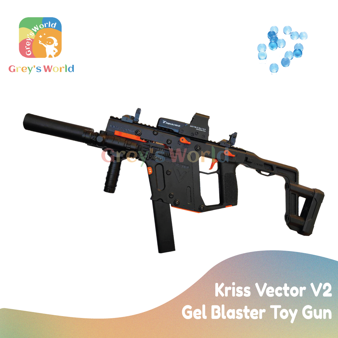 Lehui Kriss Vector electric gel blaster toy for boys, semi auto and ...