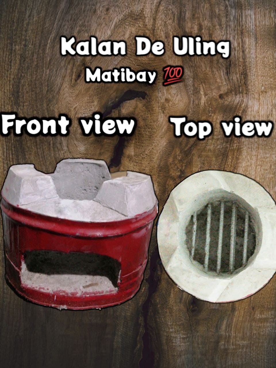 Kalan De Uling de Kahoy Wood and Charcoal Stove (Large) | Lazada PH