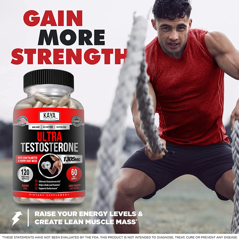 Natural Testosterone Booster - Energy, Focus, Performance Pills ...