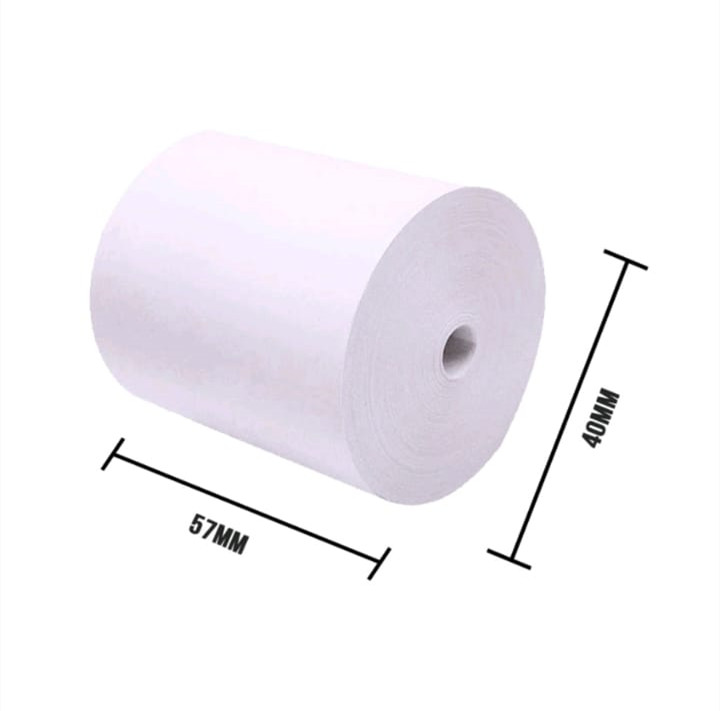 Thermal paper roll for NETS Machine receipt Mini Bluetooth Printer and ...