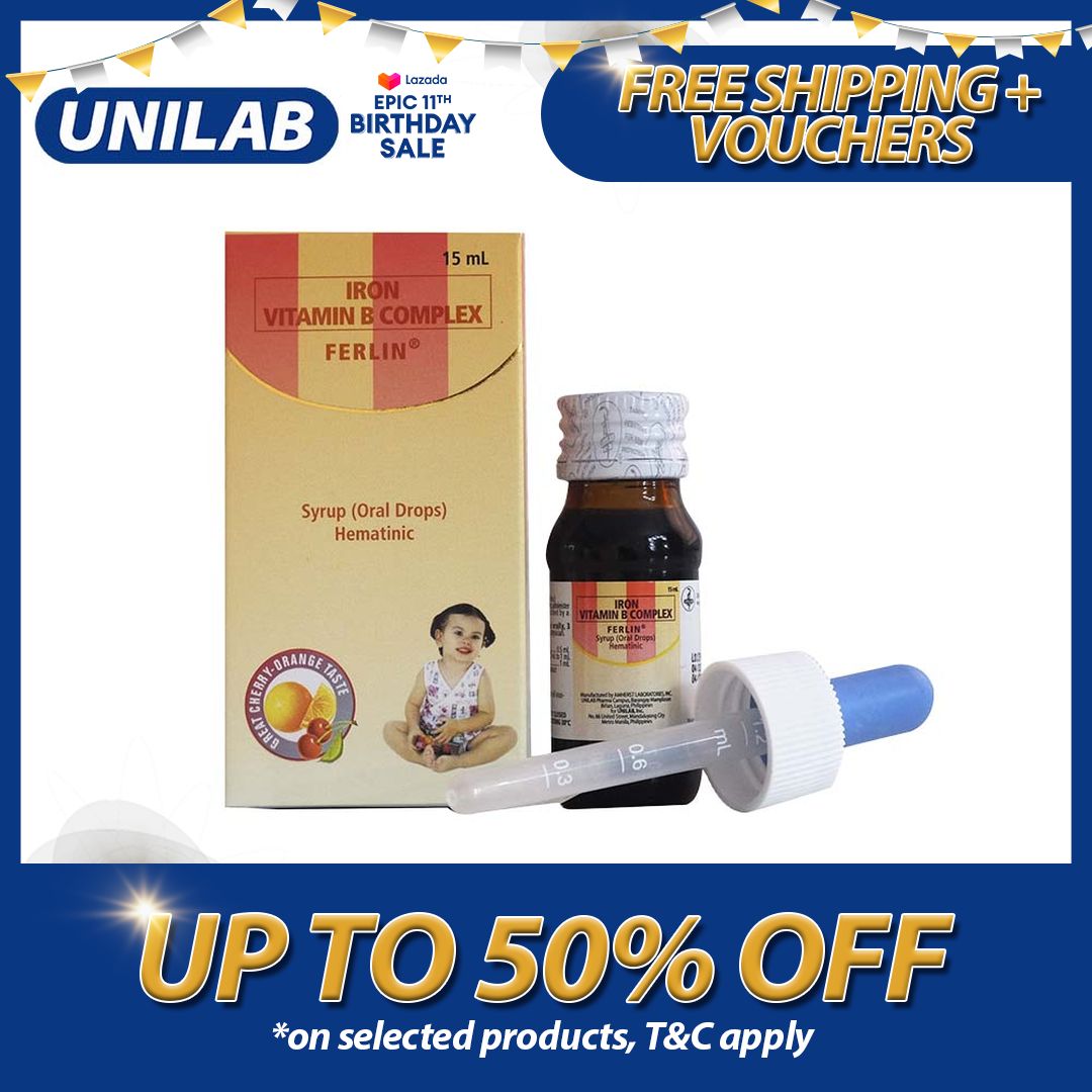 Ferlin Drops 15ml For Treatment And Prevention Of Iron Deficiency And ...