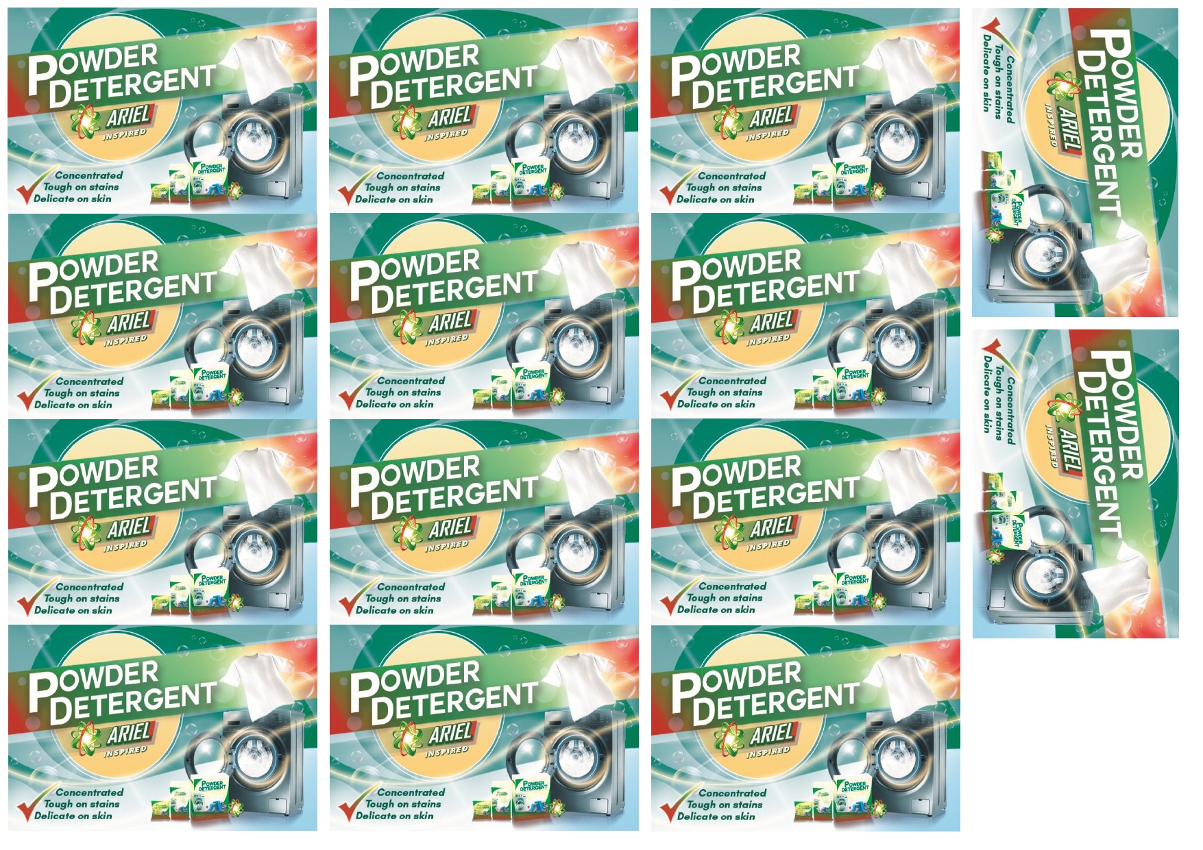 GENERIC STICKER LABEL FOR POWDER DETERGENT SOAP | Lazada PH