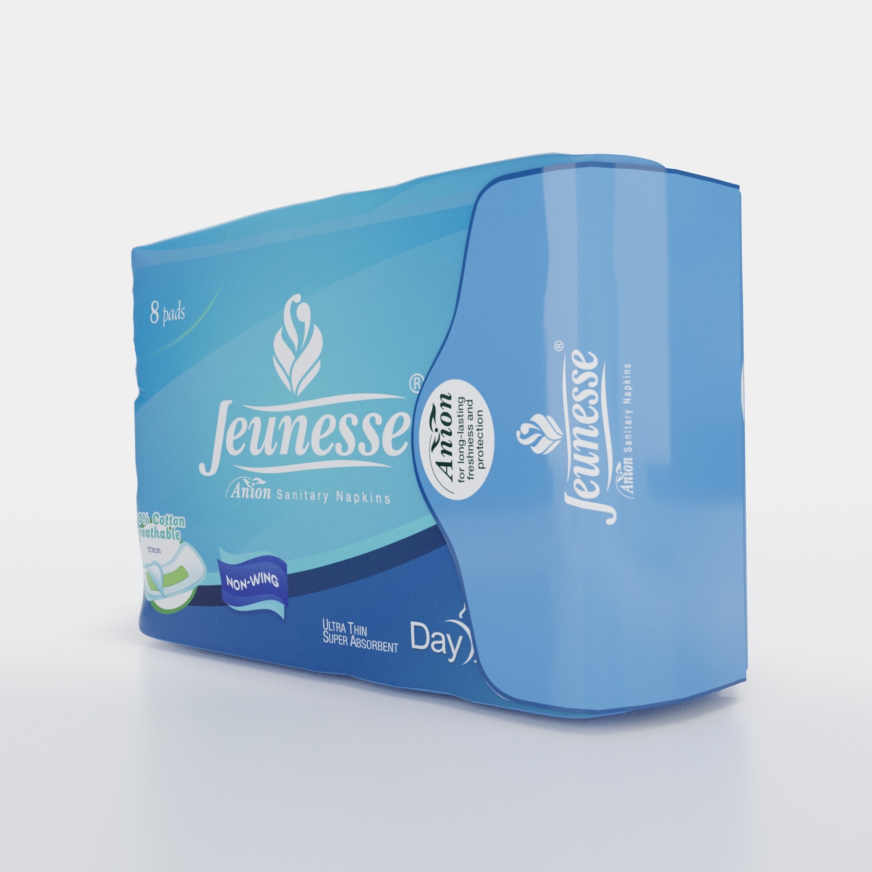 Anion Sanitary Napkin Ultra Super Absorbent Day Non-Wing 8 Pads | Lazada PH