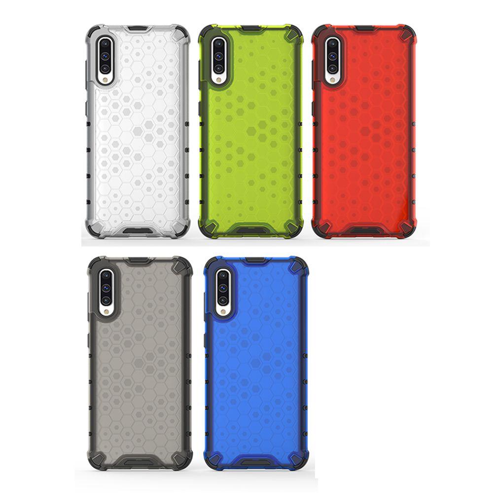 Samsung Galaxy A50 Case, EABUY Honeycomb Box PC + TPU Translucent Case ...