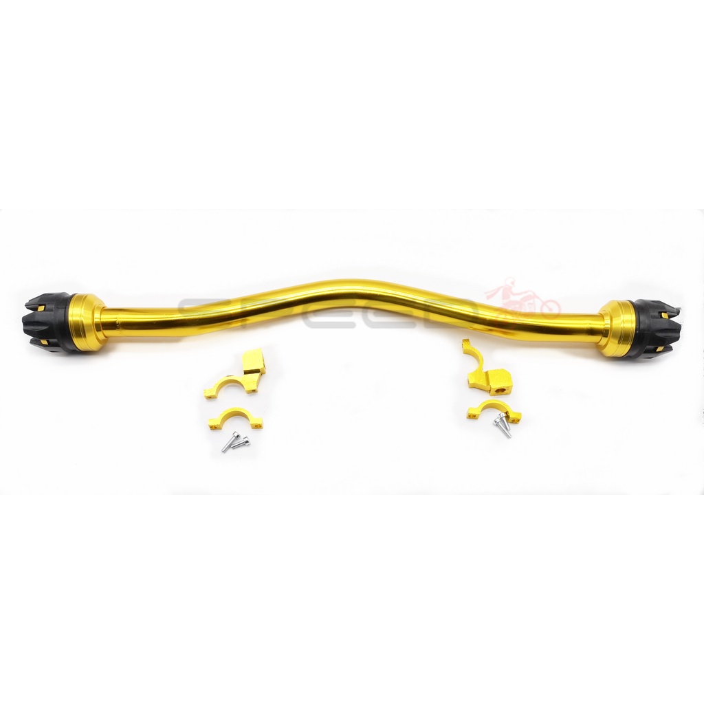 SpeedMOTO 54CM Universal Alloy Pedal Anti Fall Bar Long Style Front ...