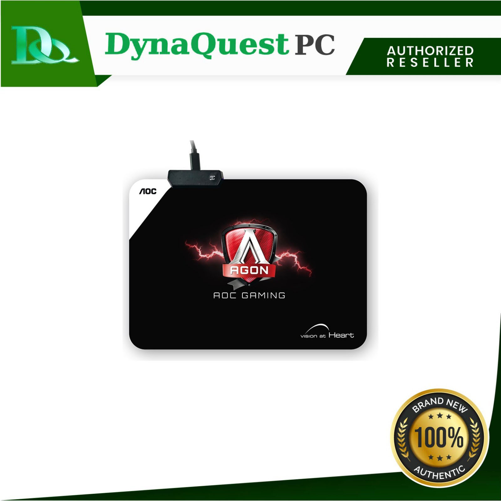 AOC AGON RGB Cloth Gaming Mouse Pad | Lazada PH
