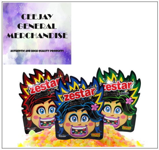 Zestar Crazy Girl Popping Candy 24pcs | Lazada PH