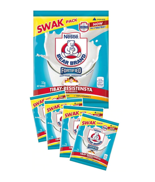 Bearbrand Swak Pack Fortified Powdered Milk 33g | Lazada PH