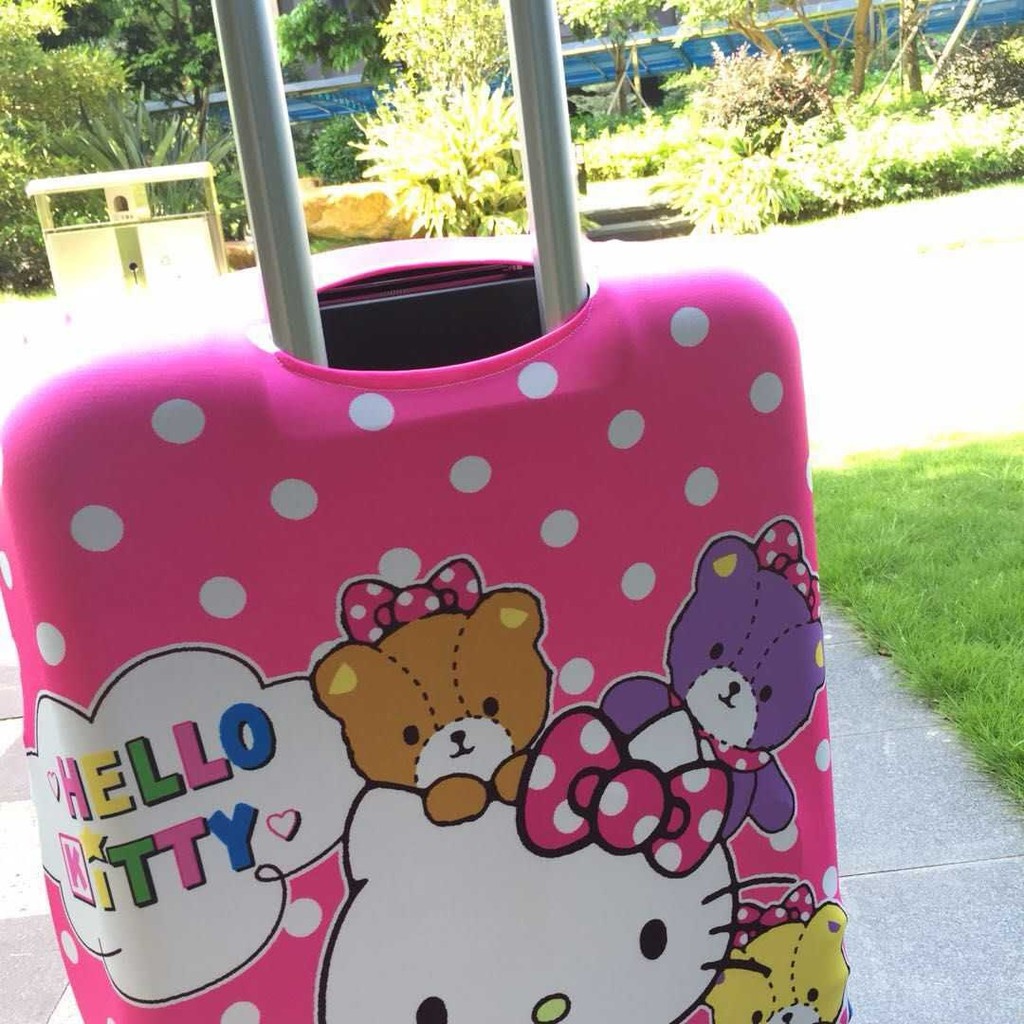 COD hello kitty twin melody Cartoon luggage cover | Lazada PH