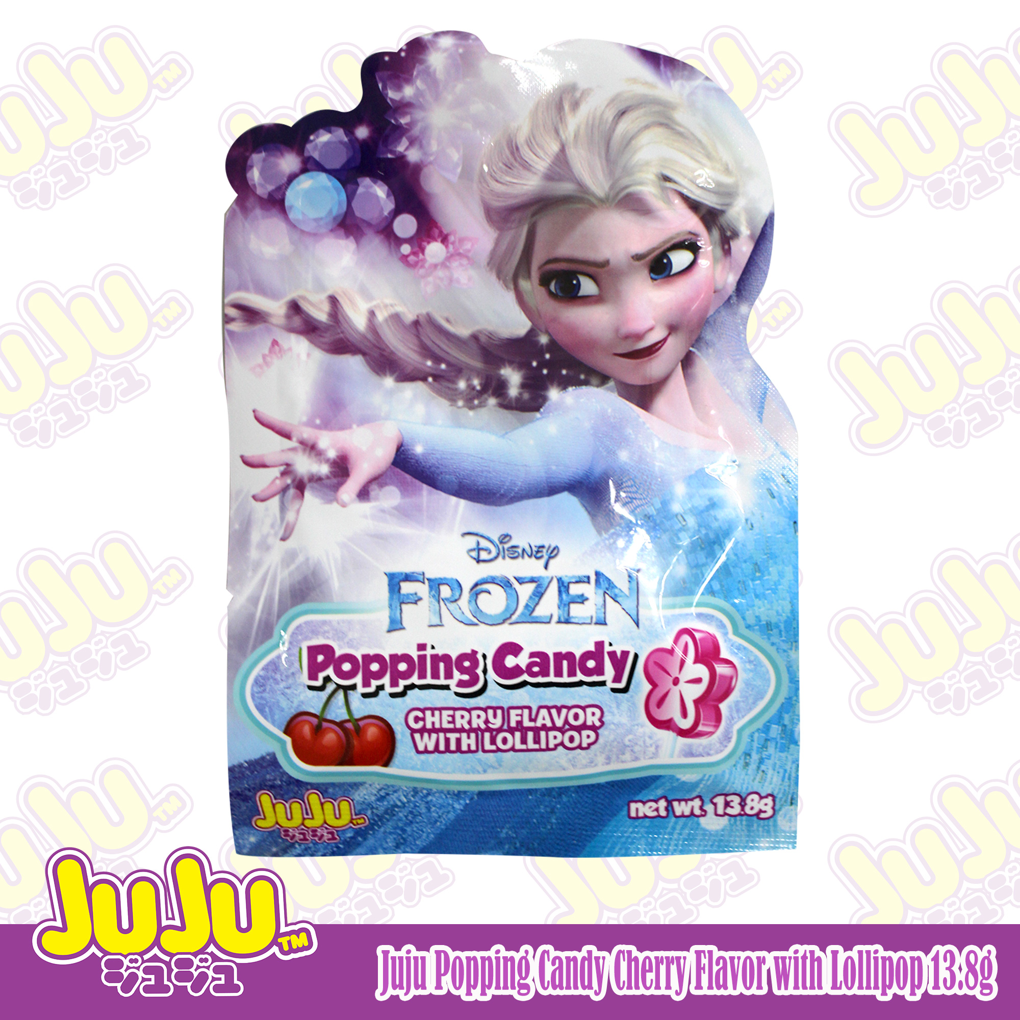 Juju Popping Candy Cherry Flavor with Lollipop 13.8g - Frozen | Lazada PH