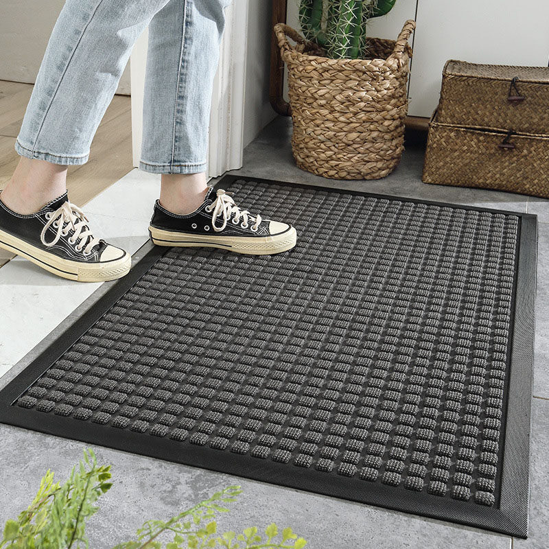 Rubber Bottom Door Mat for Entrance Door Outdoor Foot Pad Water ...