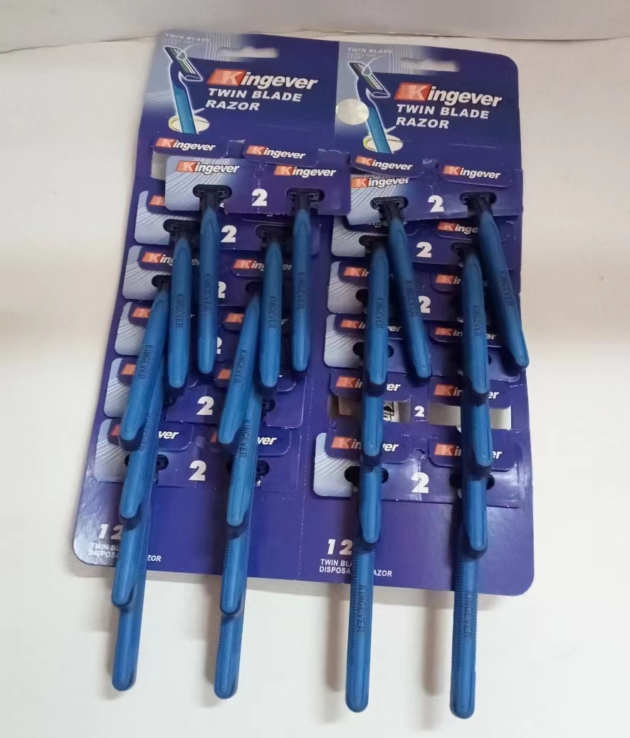 ( 24 PCS ) Kingever Twin Blade Razor | Lazada PH