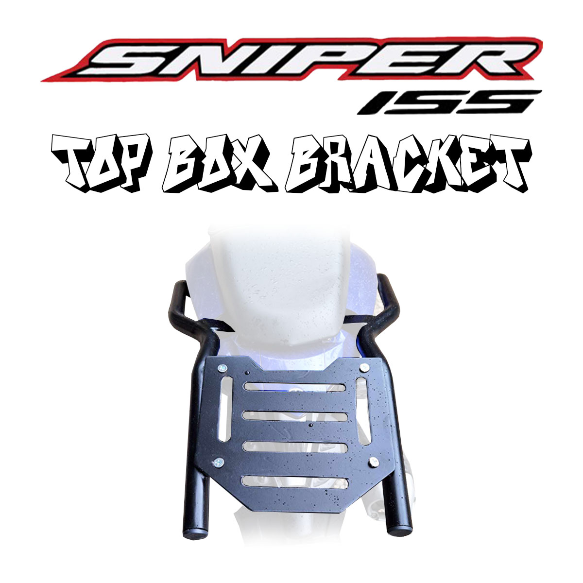 SNIPER ( 150 & 155 ) - Top Box Bracket HEAVY DUTY | Lazada PH