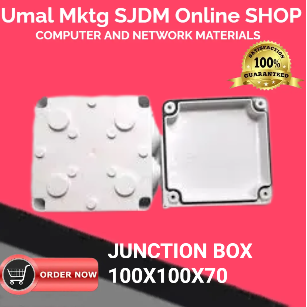 100x100x70 Weatherproof Junction Box IP65 for Solar Electrical and CCTV ...