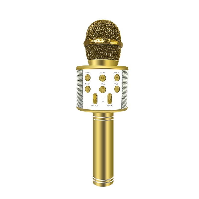 mike bluetooth Mobile Phone Karaoke Microphone Audio Integrated ...