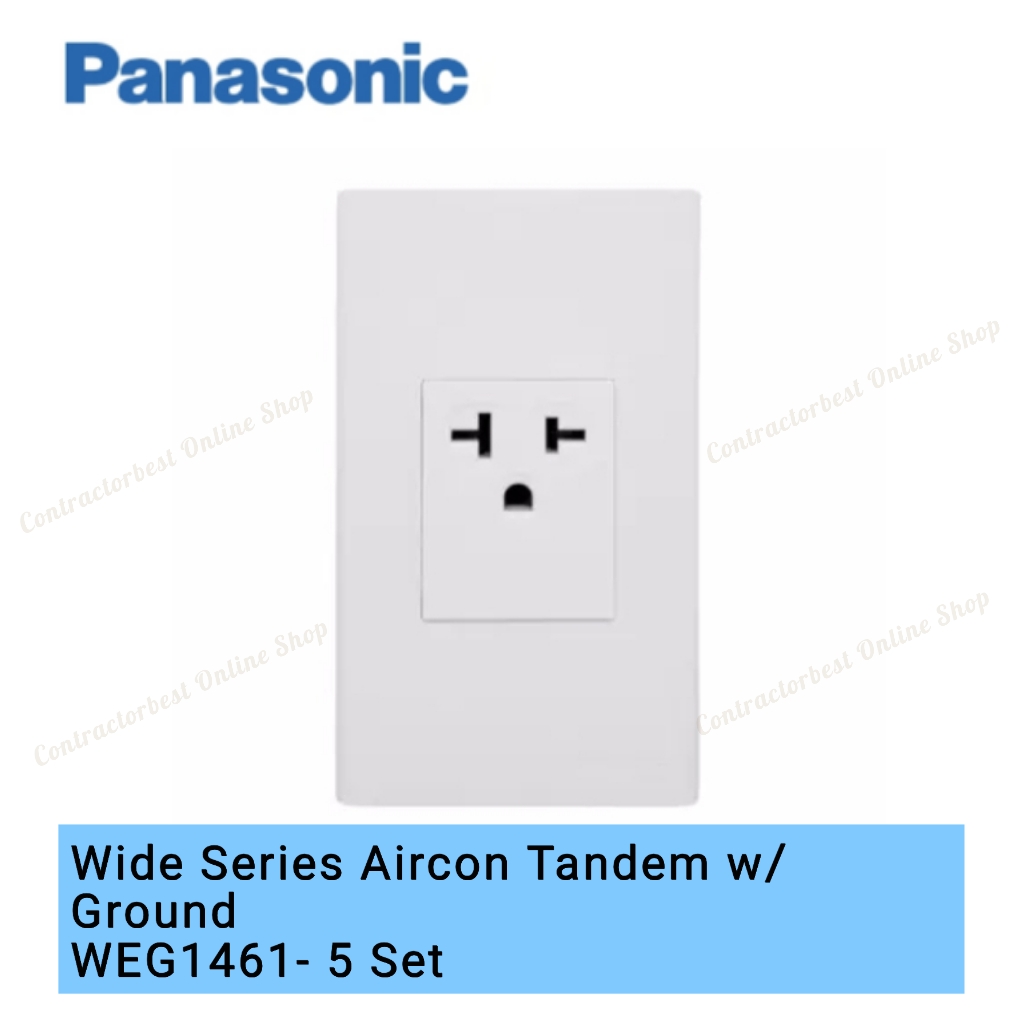 AIRCON OUTLET PANASONIC WEG1461-5 Aircon Outlet/Tandem Outlet | Lazada PH