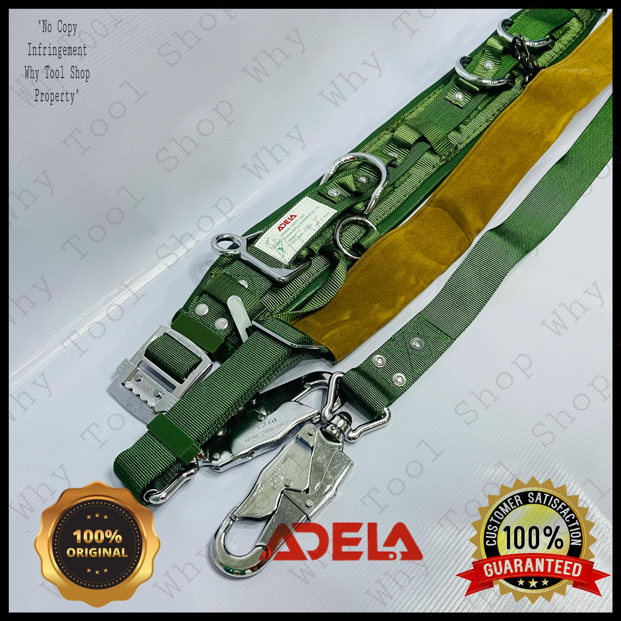 WHY TOOL SHOP ORIGINAL ADELA H-117 Lineman Climbing Waist Position ...