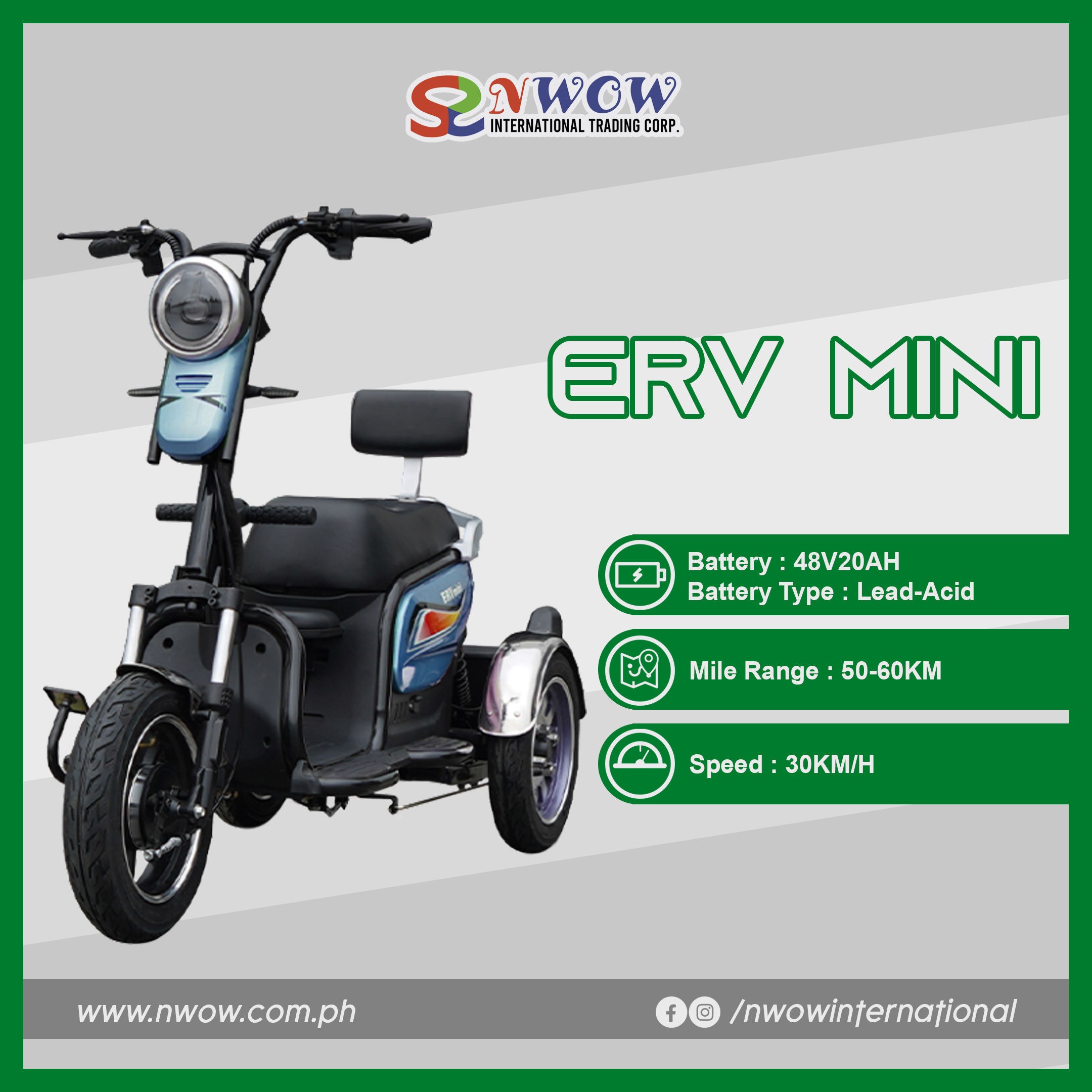 NWOW - ERV MINI | Lazada PH
