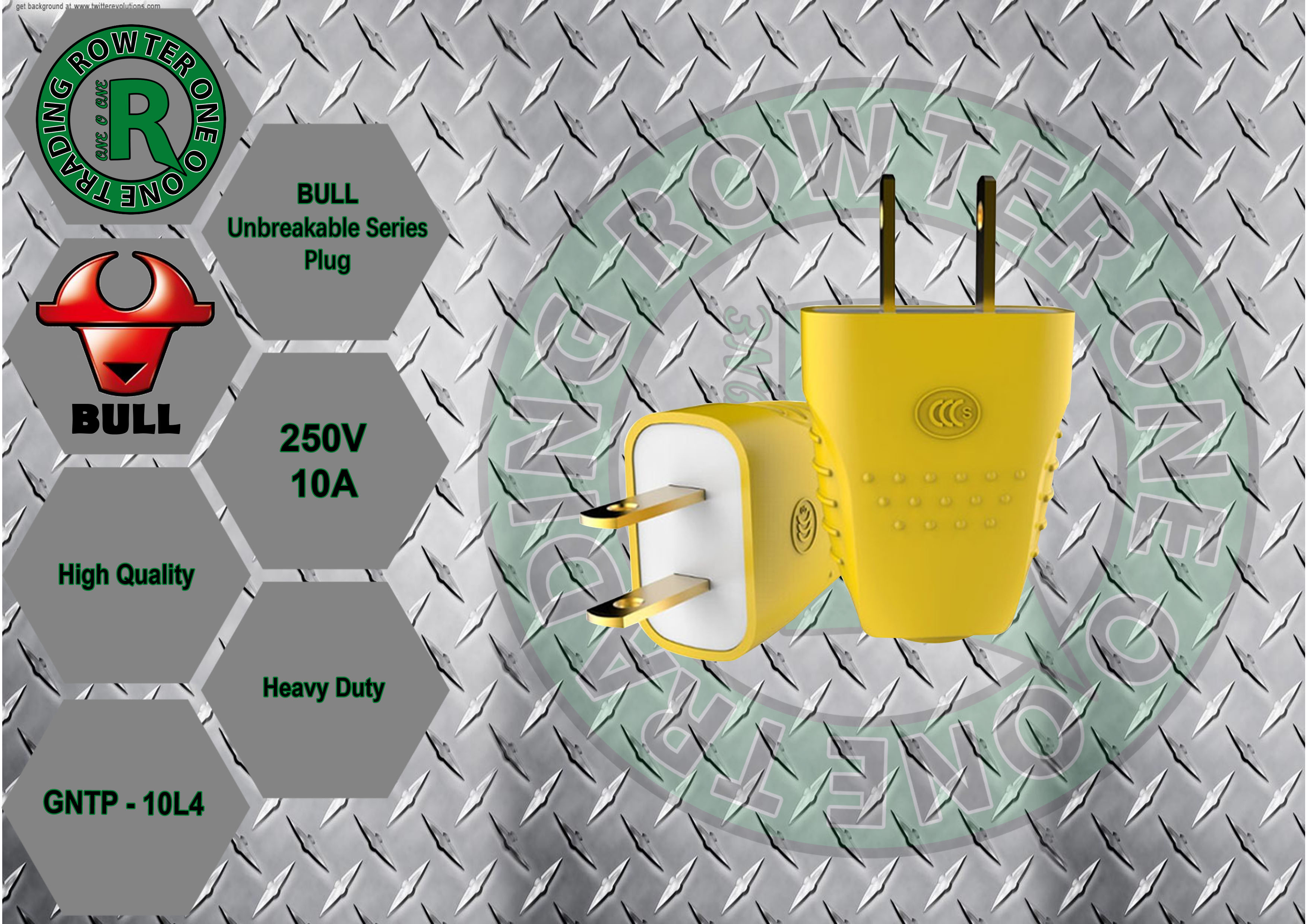 BULL Unbreakable Series Plug 250V 10A | Lazada PH