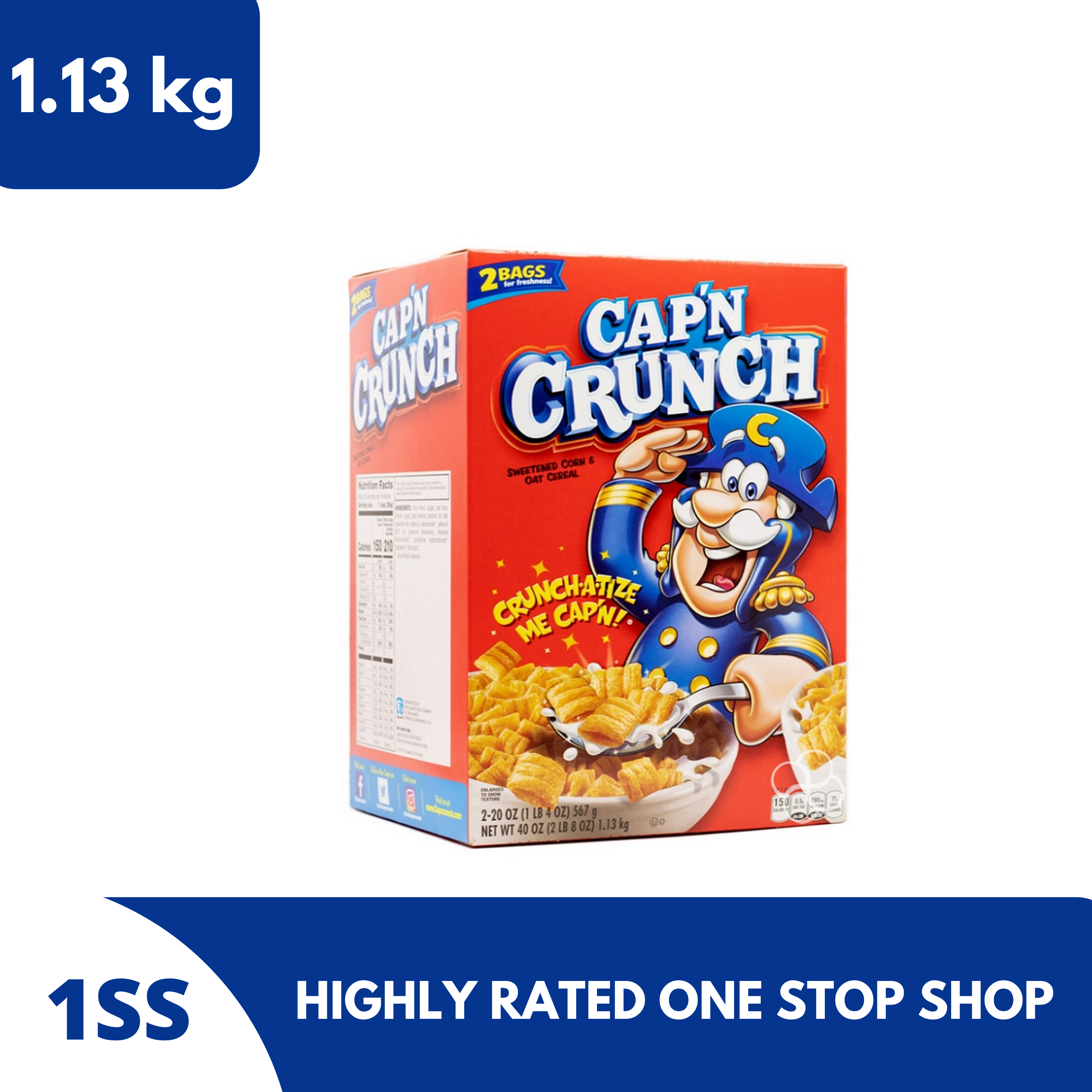 Captain Crunch Nutrition Facts