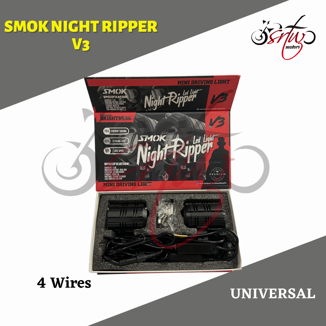 SRTW SMOK Mini Driving Light Night Ripper V3 Universal 4 Wires | Lazada PH
