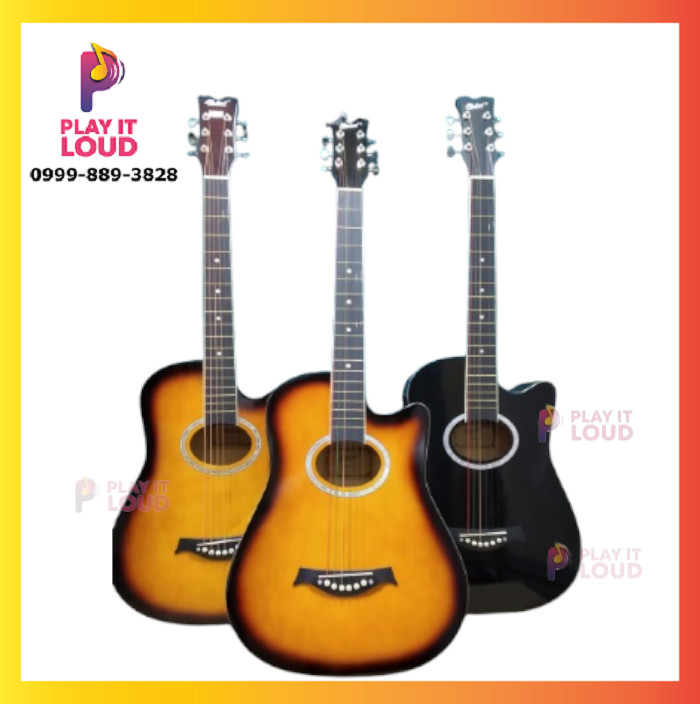 GLOBAL GL-382 2EQ ACOUSTIC GUITAR | Lazada PH