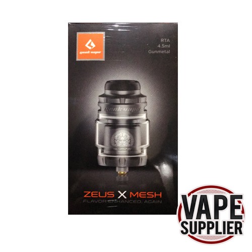 Legit / Authentic Geekvape Zeus X mesh RTA (ZX II RTA) GUNMETAL Geek ...