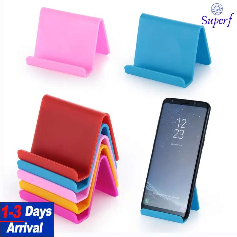 【From Manila】Candy Color Universal Mini Smart Phone Holder Table Desk ...