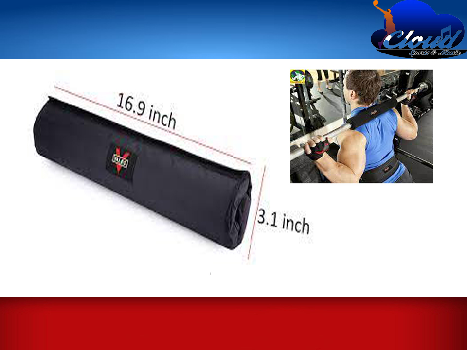 Valeo Foam Barbell Bar Rest Pad for Squat Weight Lifting Back Shoulder ...