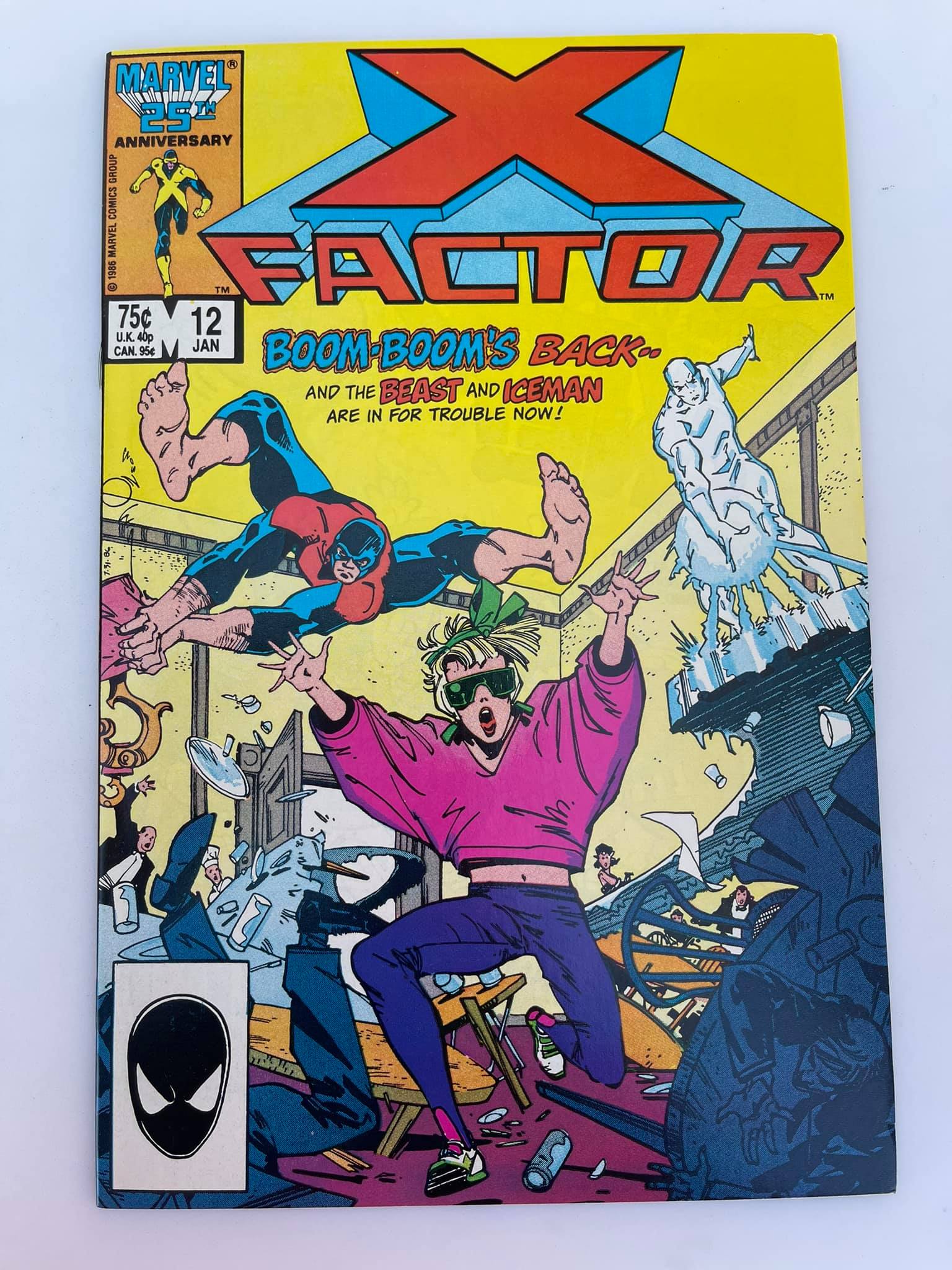 X-Factor 12 Published Jan 1987 by Marve l Comic Book Story by Louise ...