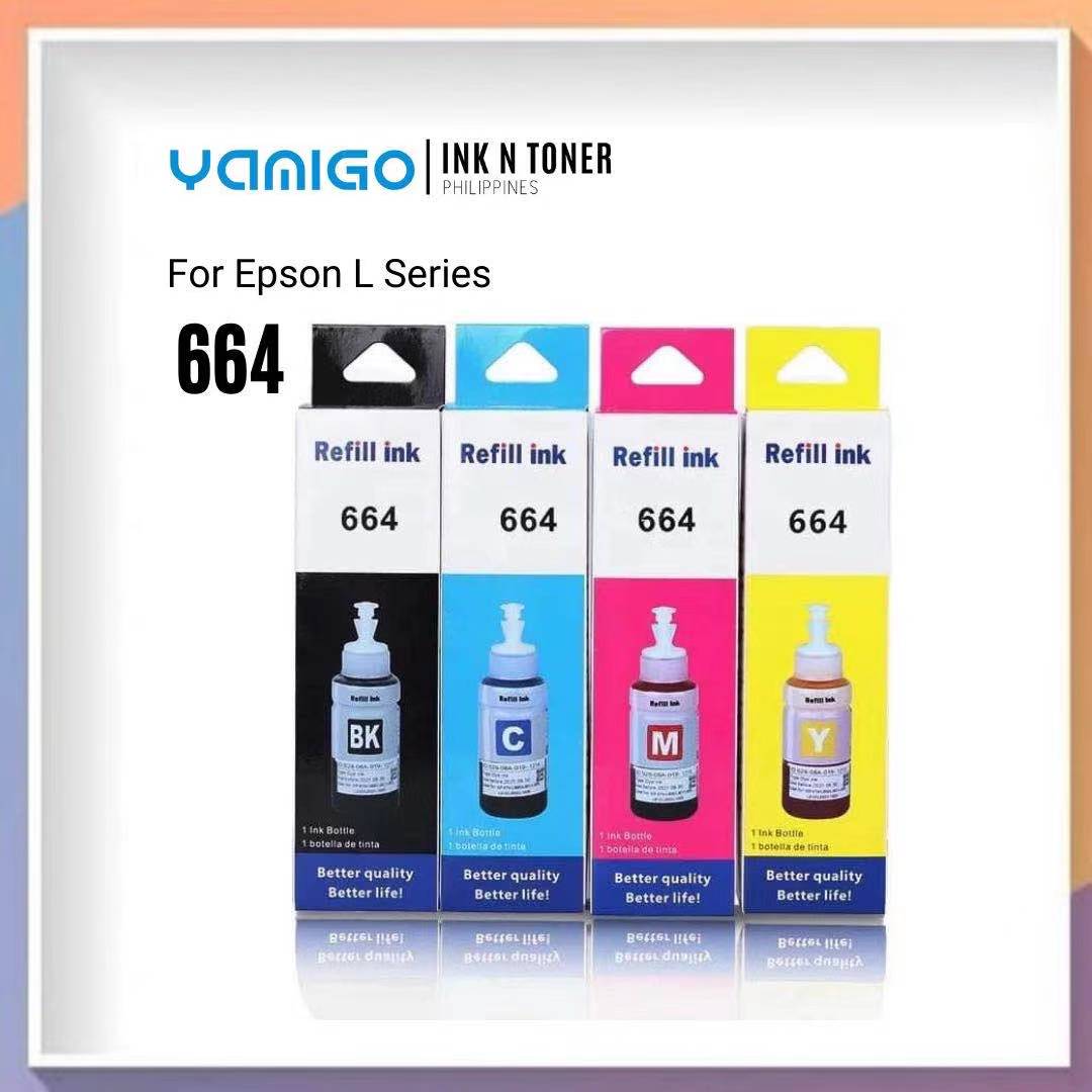 4PCS INK BUNDLE！Compatible 664 Refill Ink Set for L120 L360 L210 L ...