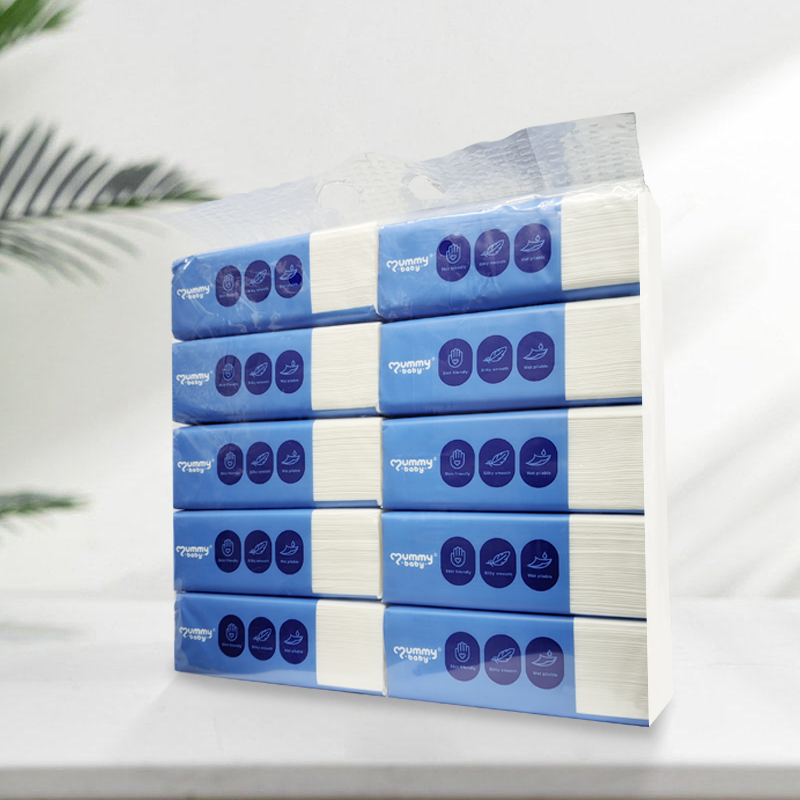 Drew.H [10 packs] 3-layer tissue paper wholesale wood pulp tissue ...