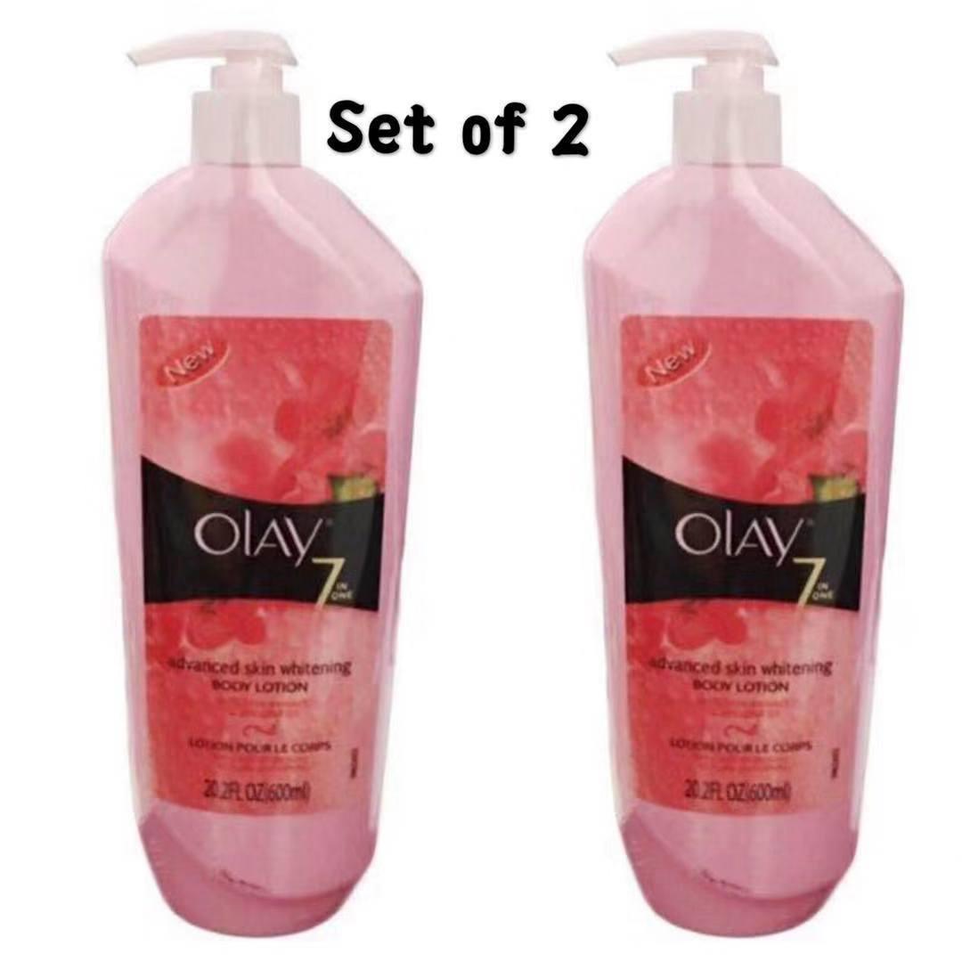 ( Set of 2 ) OLAY - Advanced Skin Whitening - Body Lotion in Rose ...