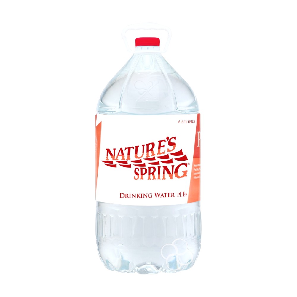 Nature's Spring pH9 Alkaline Drinking Water 6.6L | Lazada PH