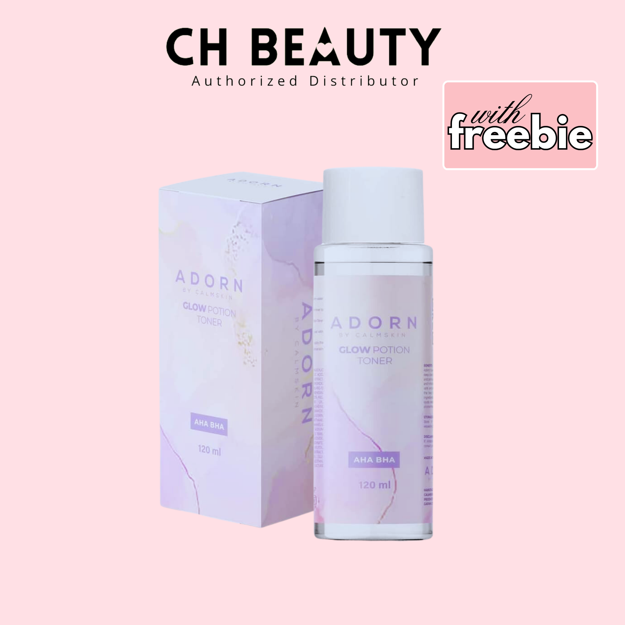 Adorn by Calmskin Glow Potion Toner and Glow Potion Serum | Lazada PH