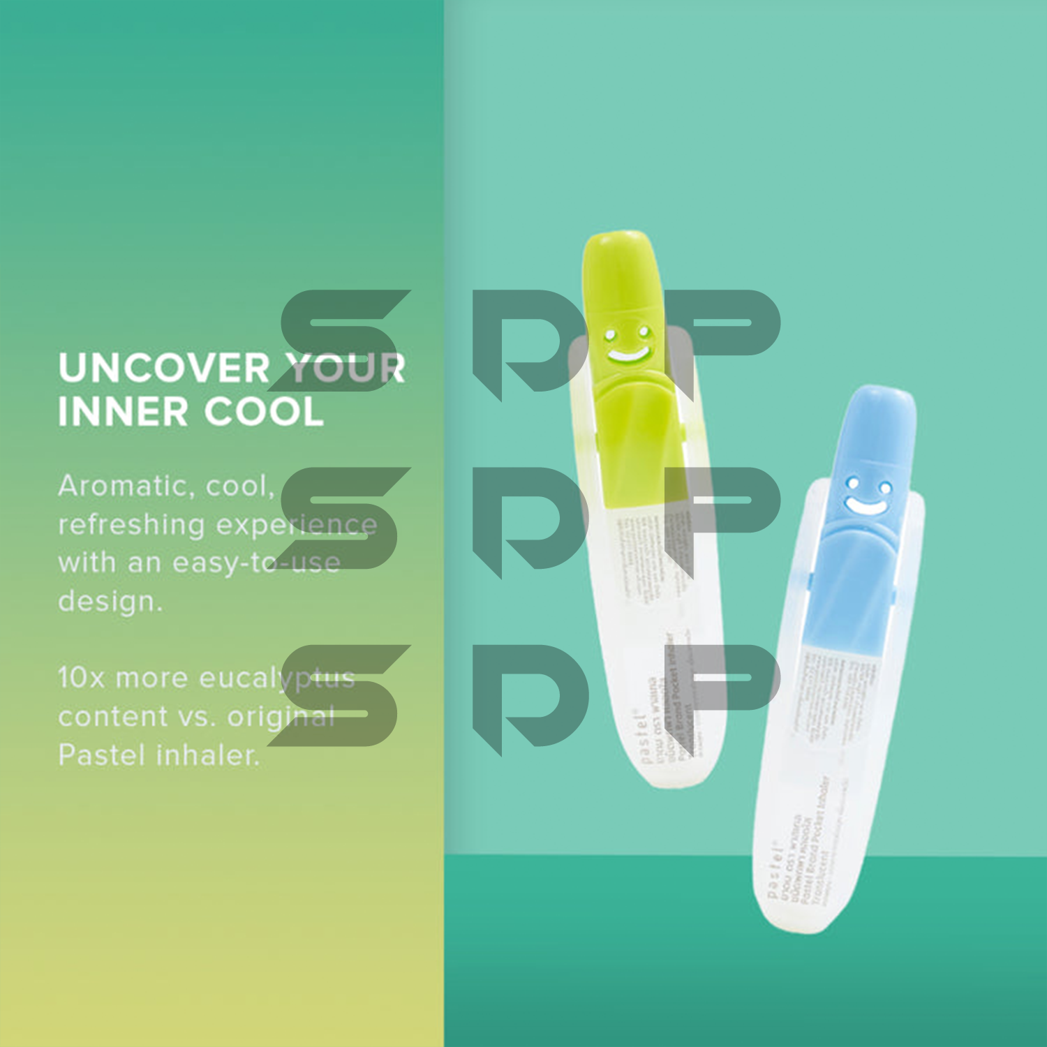 NEW 2IN1 TRANSLUCENT PASTEL POCKET INHALER BY ...
