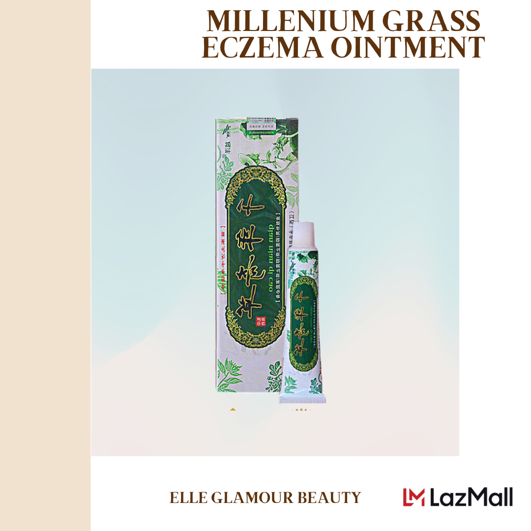 Millennium Grass Herbal Ointment: Traditional Medicine Cream for Eczema ...
