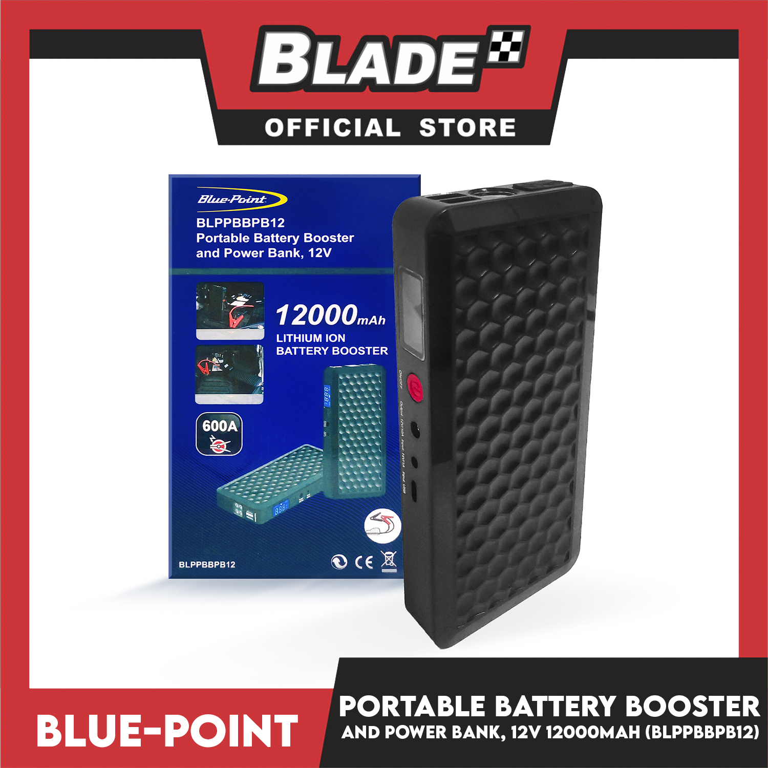 Blue-Point Portable Battery Booster And Power Bank 12V 100mAh ...