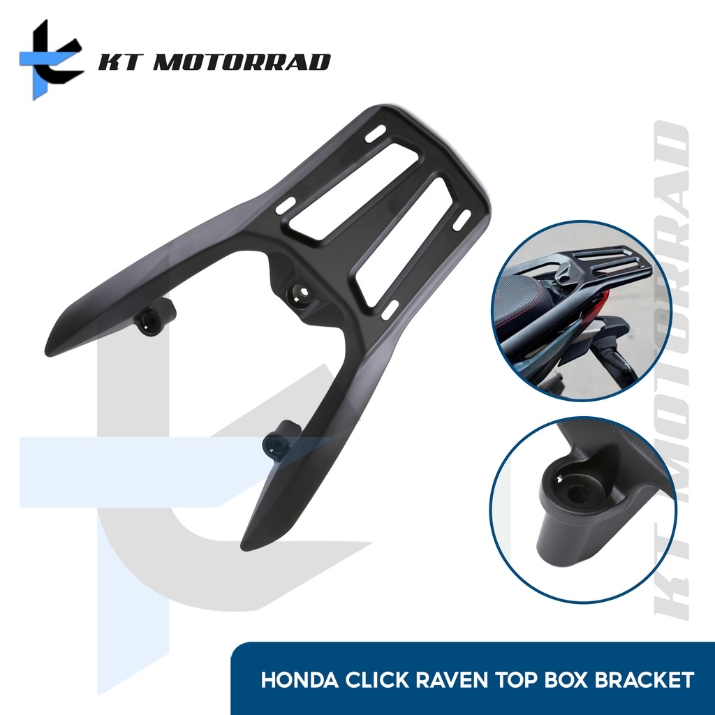 KT Top Box Bracket High Quality Aluminum for Honda Click V2 125i/150i ...