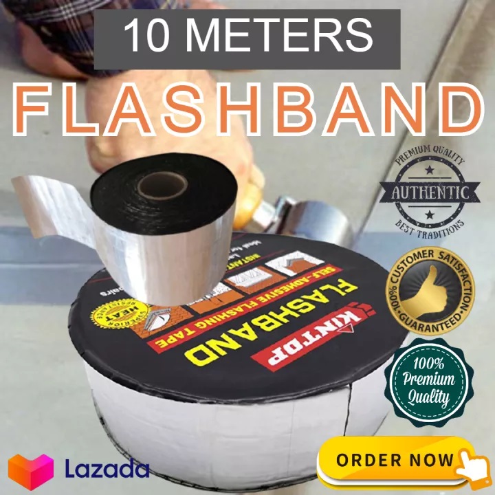 10M X 7.5CM New High Quality Original Kintop Flashband Tape For Roof And Leak Repair - Aluminum ...
