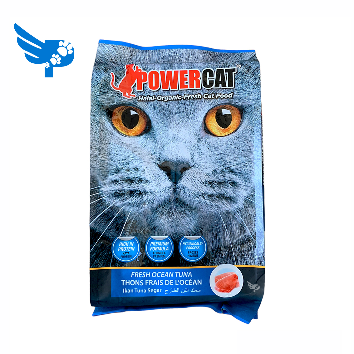 Powercat Fresh Ocean Tuna 1.4kg - Halal / Organic / Fresh Cat Food ...