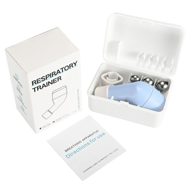 English Packaging Deep Breathing Trainer Lung Muscle Exercise Vition ...