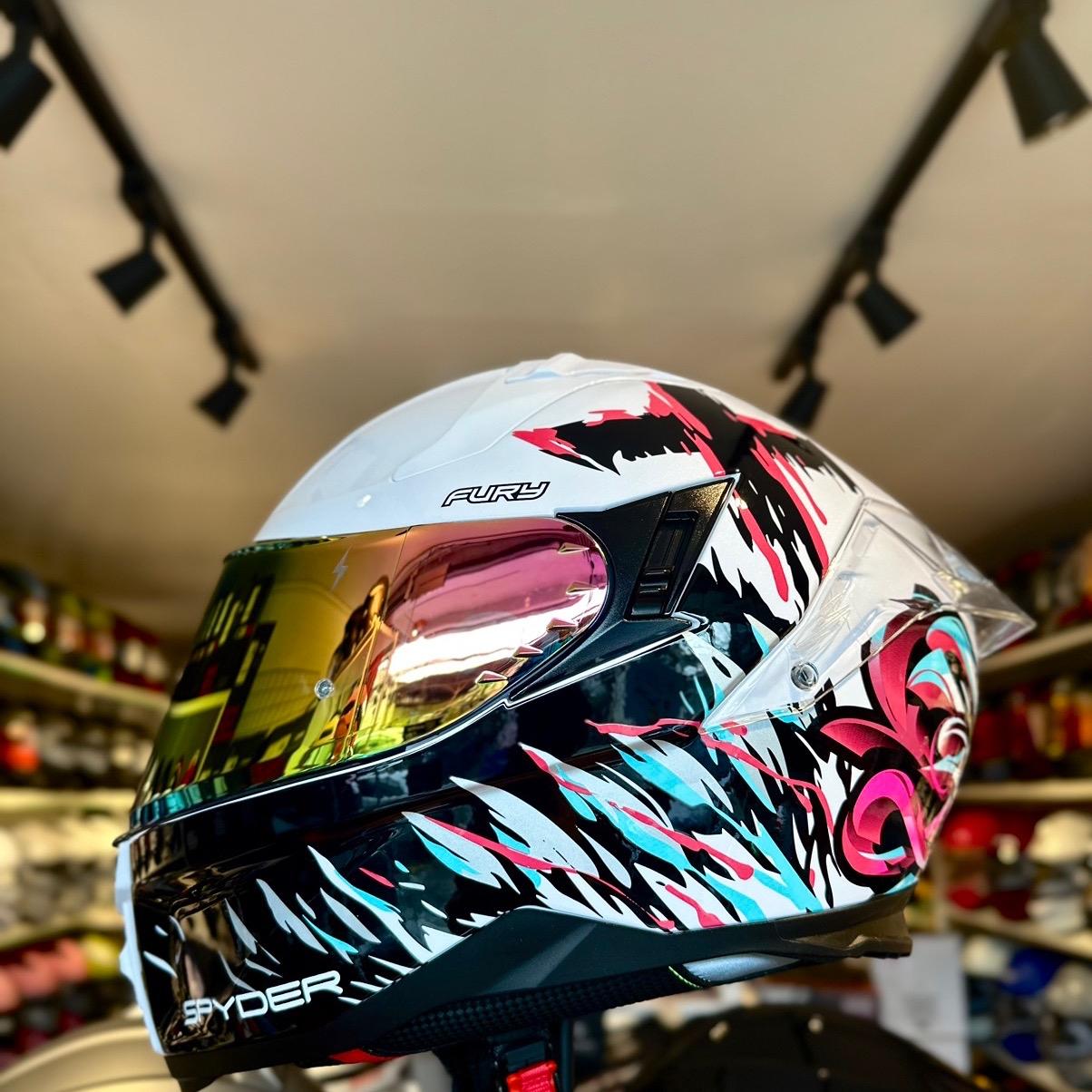 Spyder Fury Full Face Motorcycle Helmet | Lazada PH