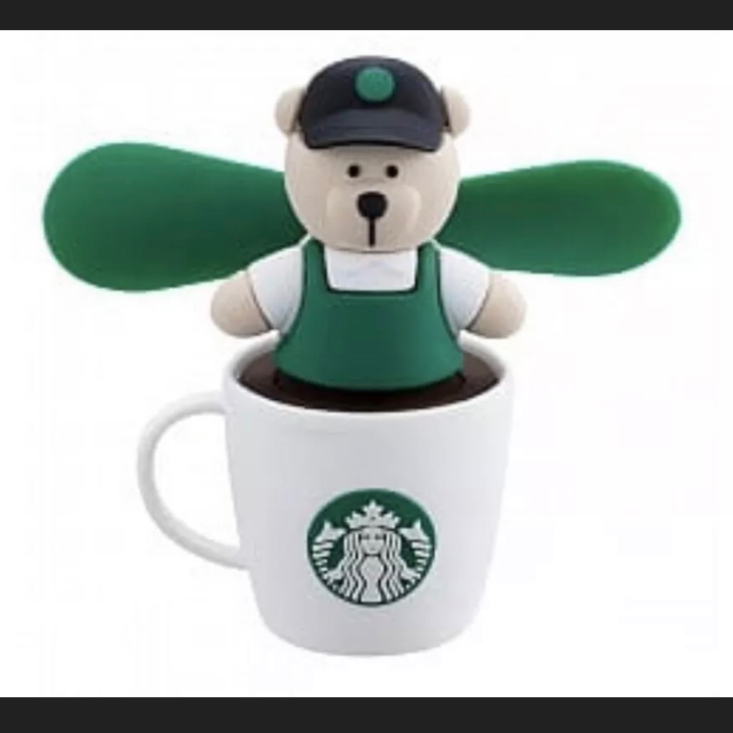 Starbucks Taiwan USB electric fan bearista | Lazada PH