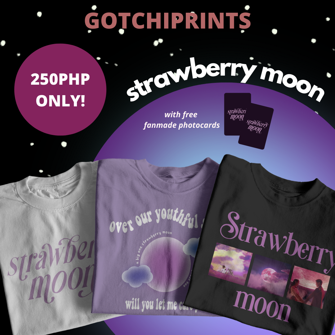 IU strawberry moon shirt | gotchi! | Lazada PH