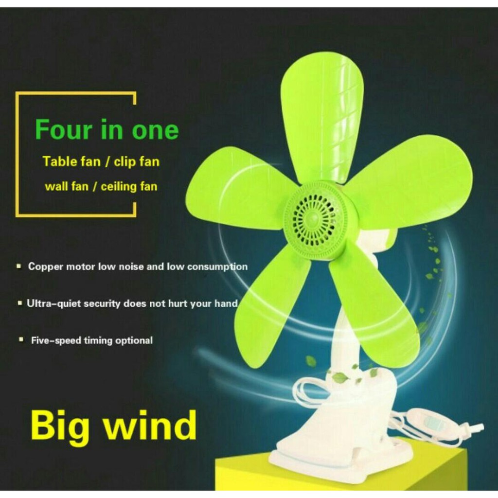 Smooth Sailing able Clip Fan 5 Blades Mini Home Electricfan portable ...