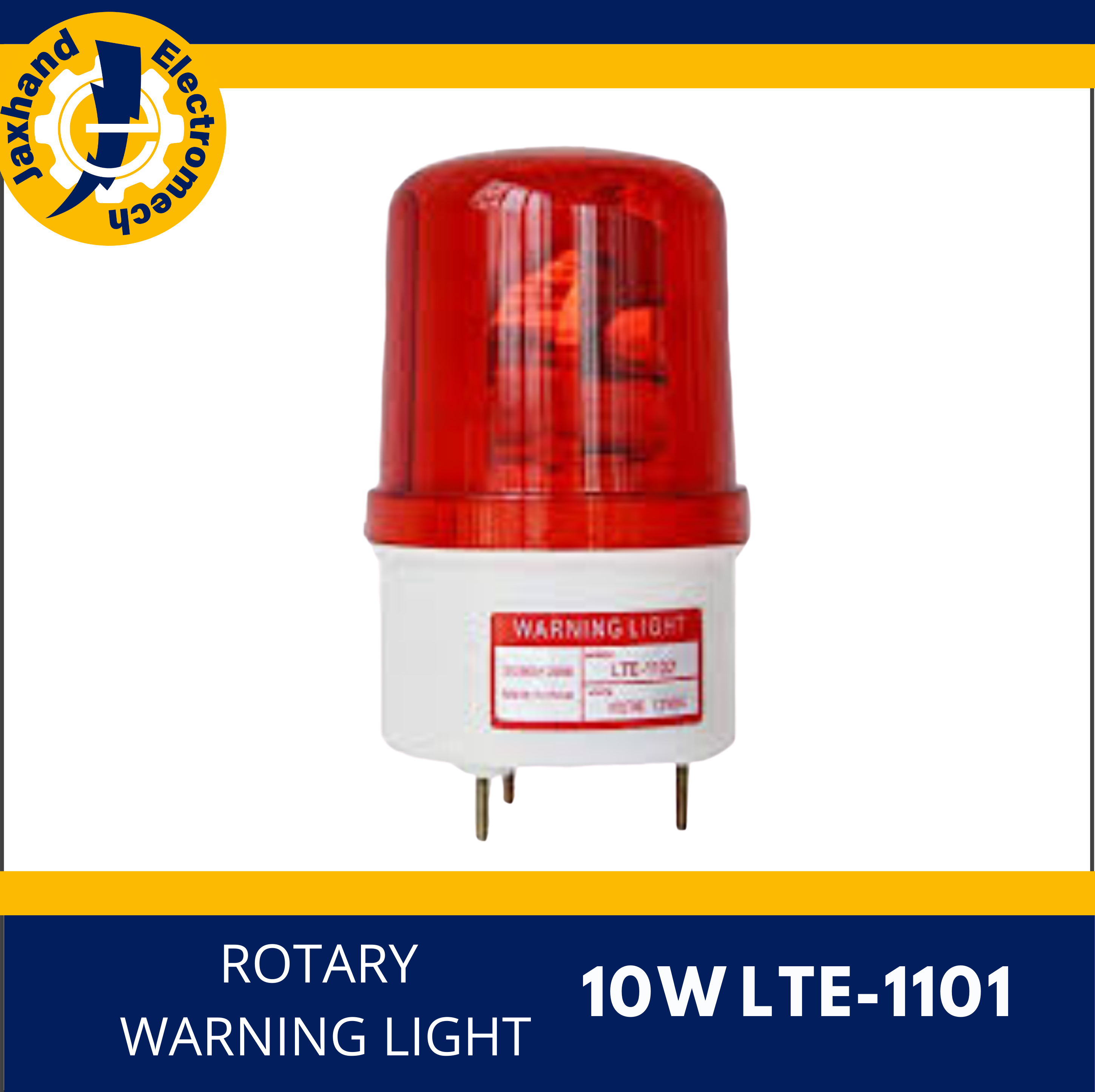 ROTARY WARNING LIGHT 10W LTE-1101J, 12V, 24V, 110V, 220V * Jaxhand ...