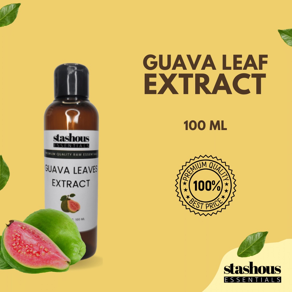 Guava Leaves Extract | 100ML | Water Soluble Plant Extract | Skincare ...