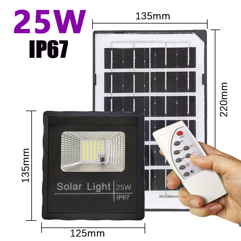 Rich Solar flood light 25W 45W 100W 300W 500W Solar light outdoor ...