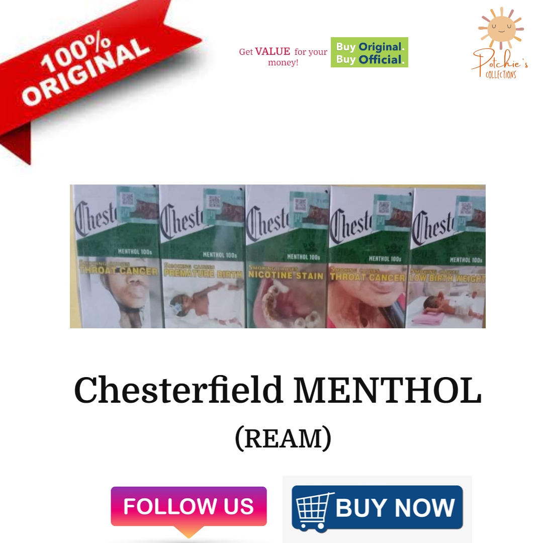 Chesterfield Menthol Ream (10 Packs, Flip-top) | Lazada PH